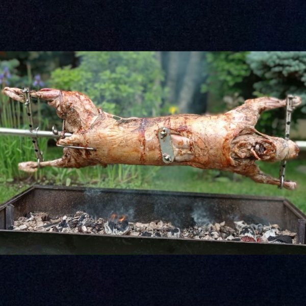 Vițel marinat la proțap pentru / vițel rotisor - Rotisor